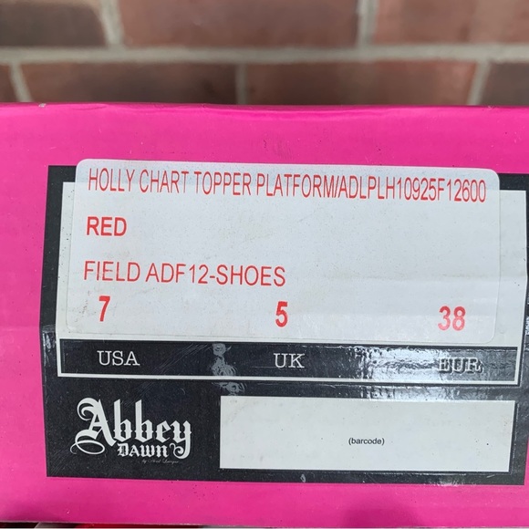 Abbey Dawn | Shoes | Abbey Dawn By Avril Lavigne Holly Chart Topper ...